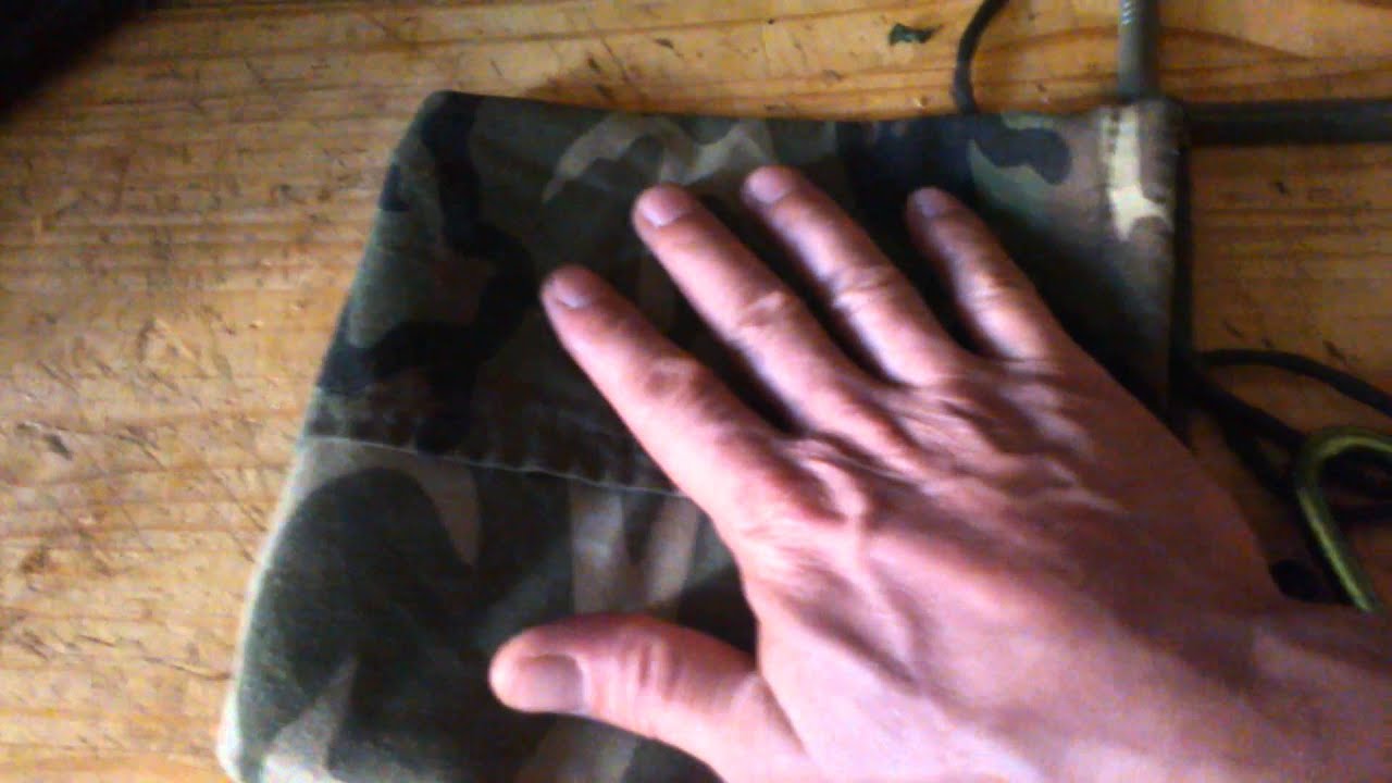 DIY dump pouch - YouTube