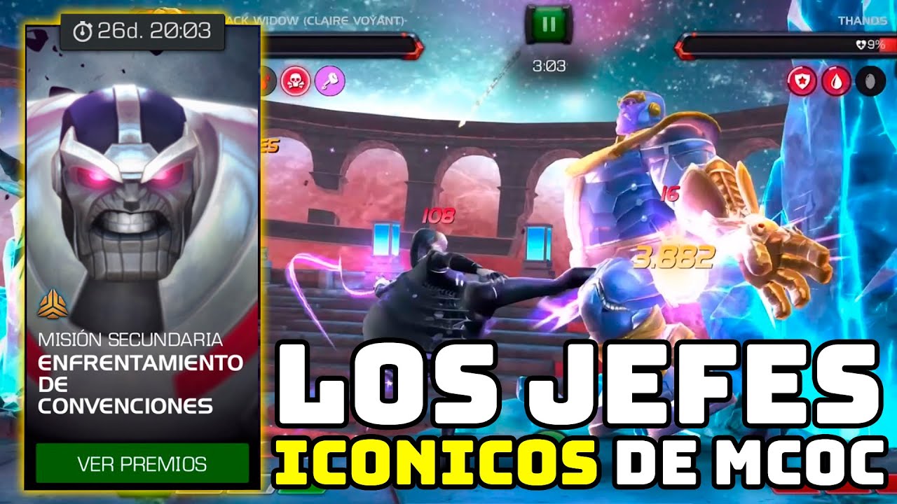 ¡Los Jefes Mas Icónicos De MCOC! - El Enfrentamiento De Convenciones ...