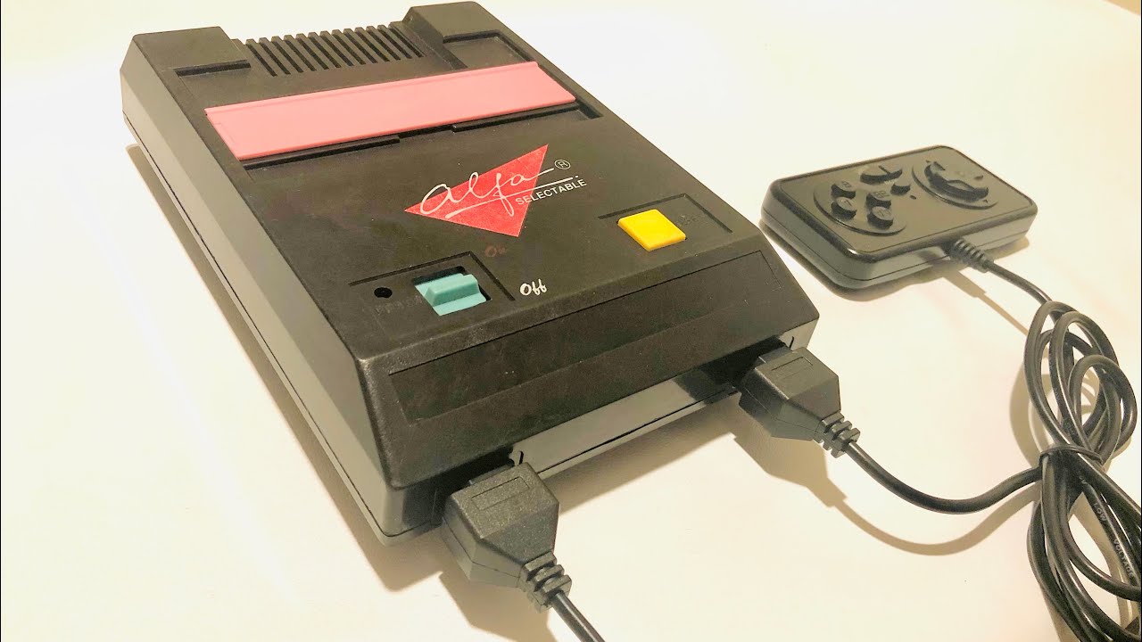 THE MOST RETRO Bootleg Console Ever‼️- Alfa Selectable | Famiclone ...