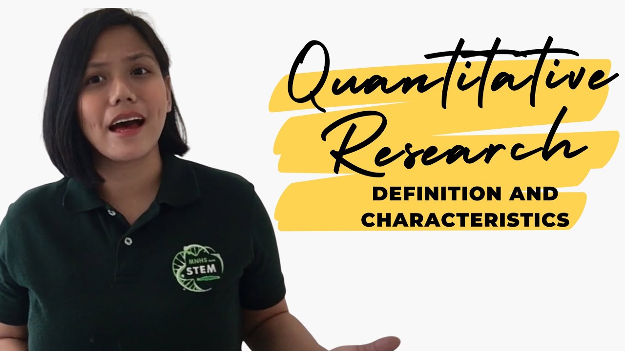 QUANTITATIVE RESEARCH DEFINITION AND CHARACTERISTICS YouTube quantitative-research-definition-and-characteristics-youtube