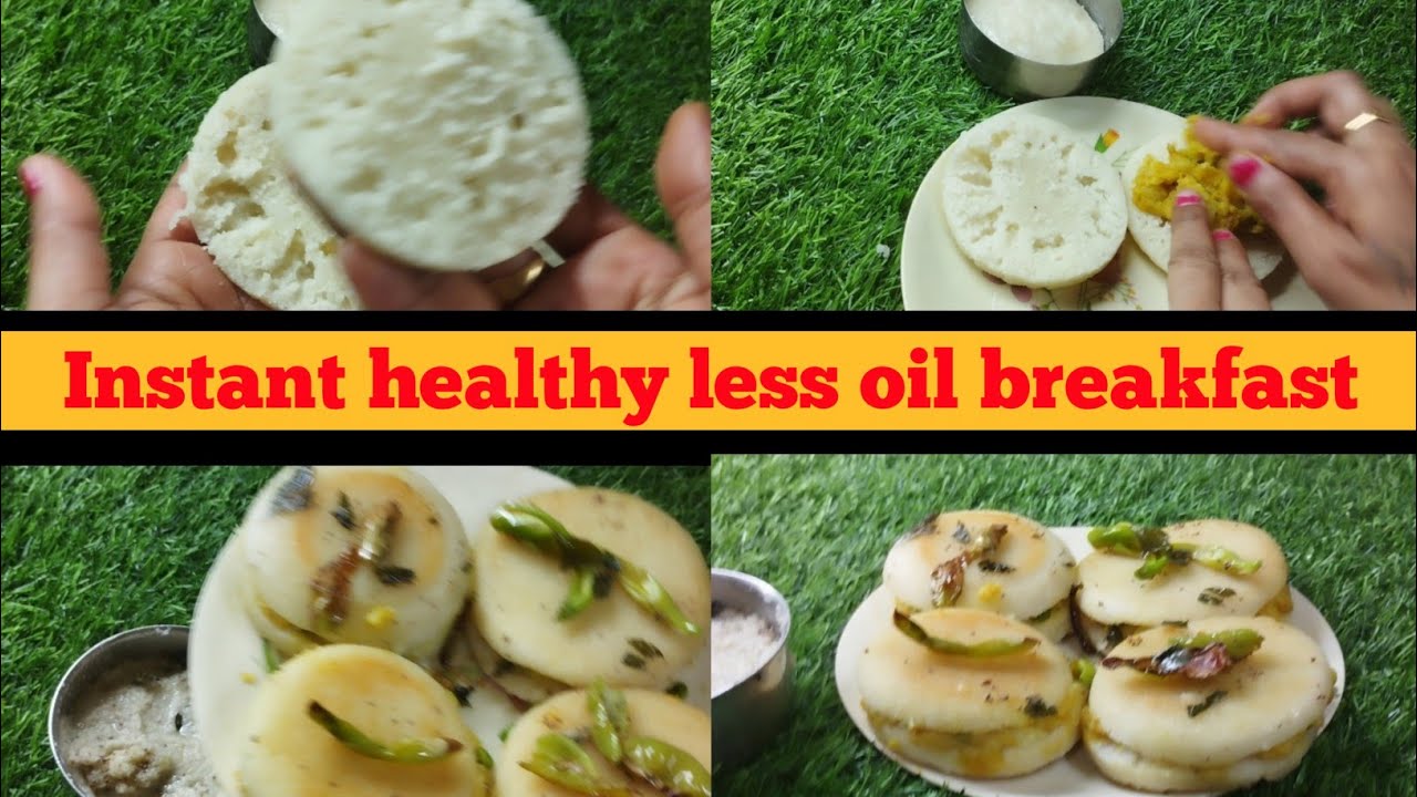 In Hurry Mornings make this Instant healthy less oil breakfast you will ...