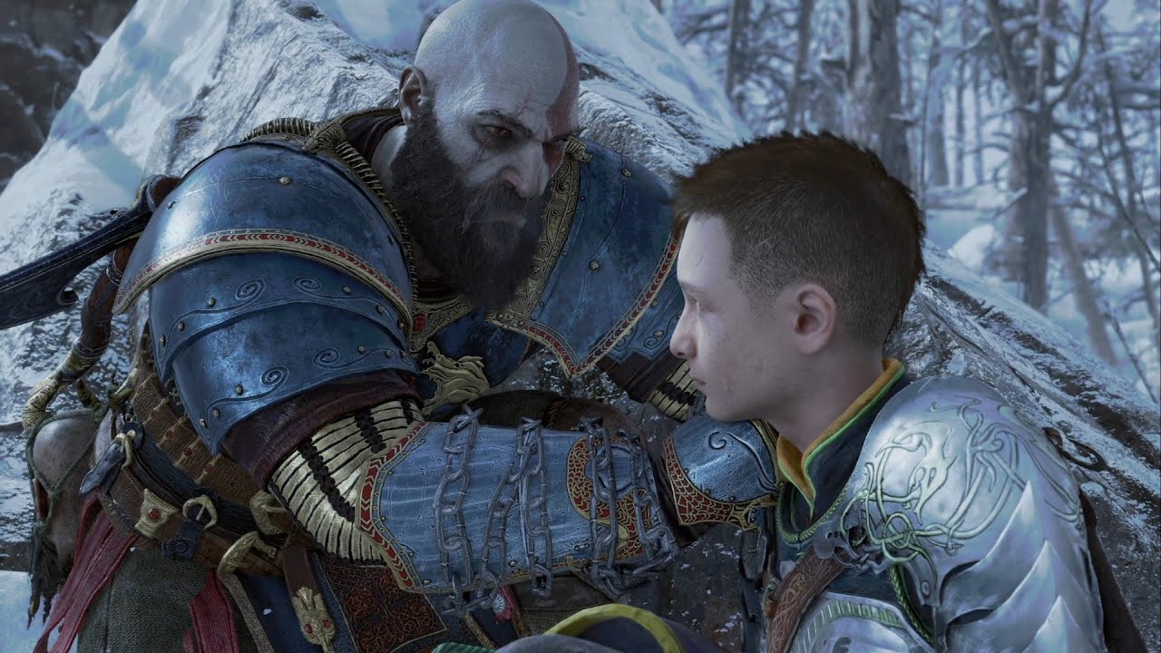 Atreus Running From His Grief After Brok's Death Scene | God Of War ...
