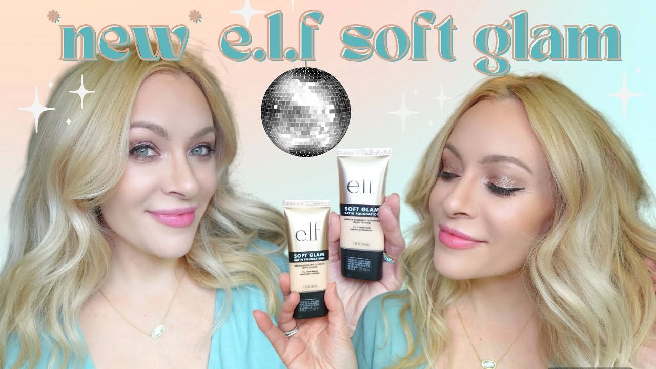 *NEW* e.l.f. soft glam foundation | try-on + review - YouTube