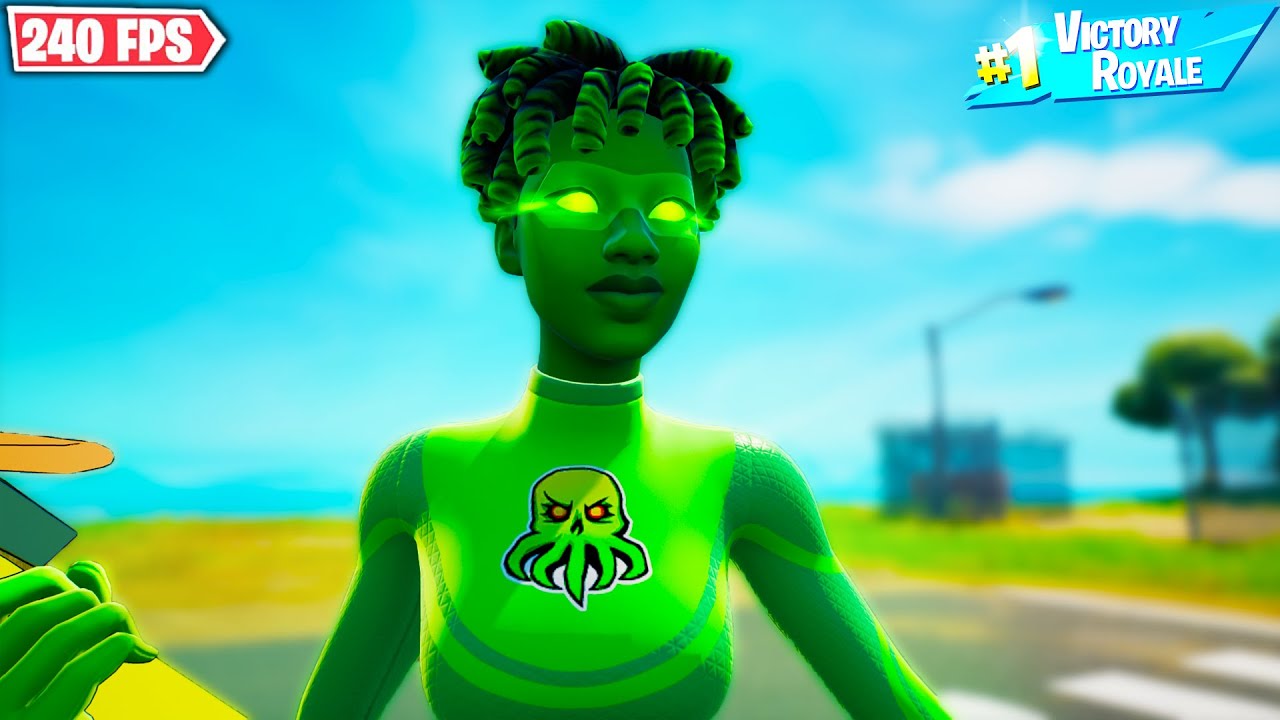 GREEN "Backlash" Superhero Skin Gameplay / 10 Kills Solo Win + HANDCAM ...