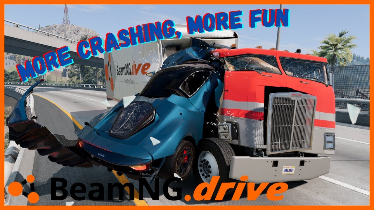 More Crashes, More Fun | BeamNG.drive - YouTube