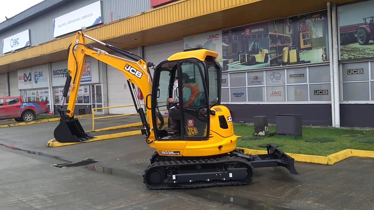 JCB 8035 ZTS CHILE - YouTube