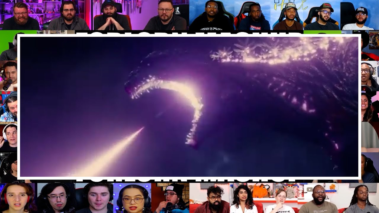 Shin Godzilla - Atomic Breath Scene | Reaction Mashup - YouTube