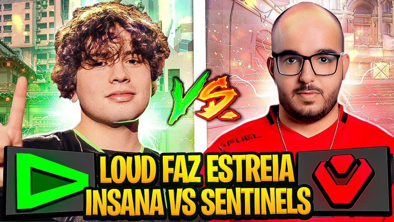 LOUD FAZ ESTREIA INSANA contra SENTINELS e SURPREENDE COM NOVA COMP ...