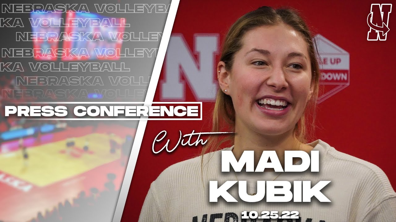 Nebraska Volleyball: Madi Kubik sets the table for Wisconsin match ...