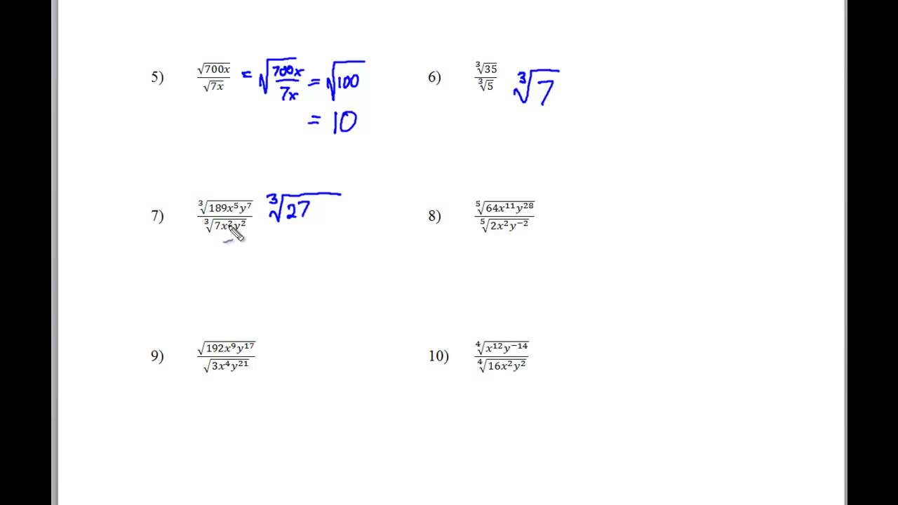 KCC - Math 121 - Chapter 7 Section 4 Part 1 - YouTube