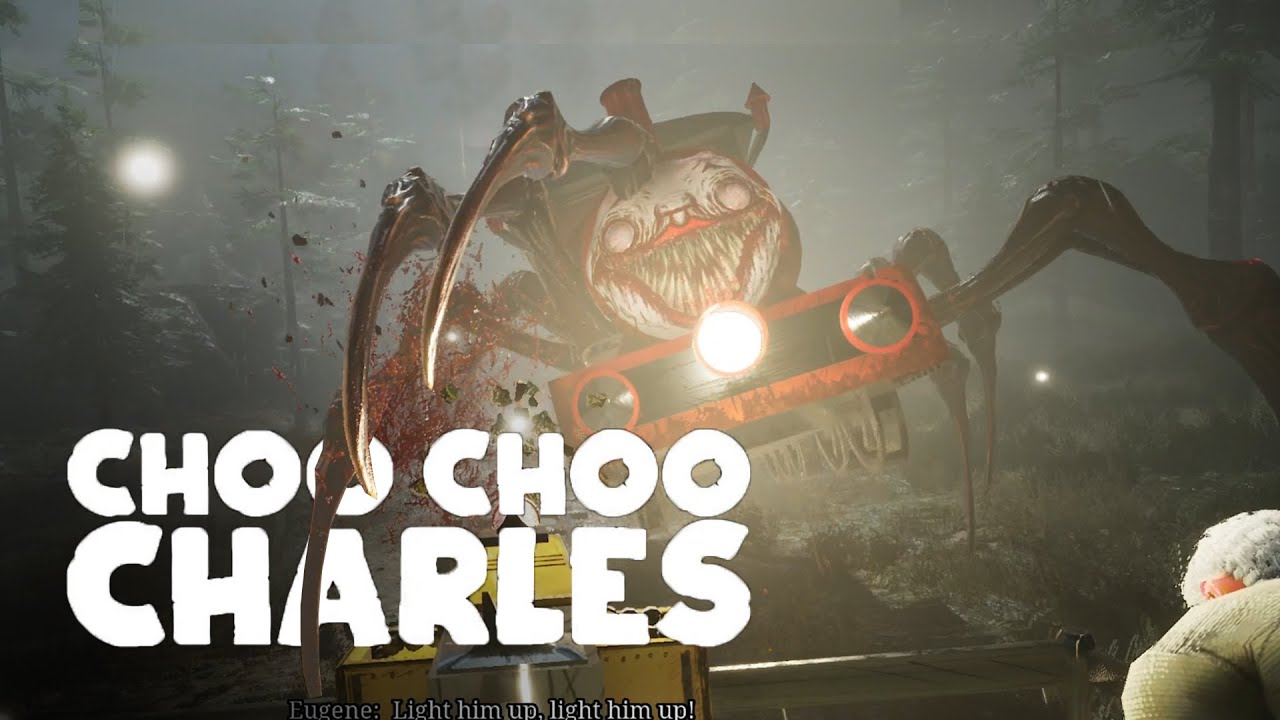 Choo-Choo Charles Part.1: Giga Spider from Hell (PC 1440p, 60 FPS)(No ...