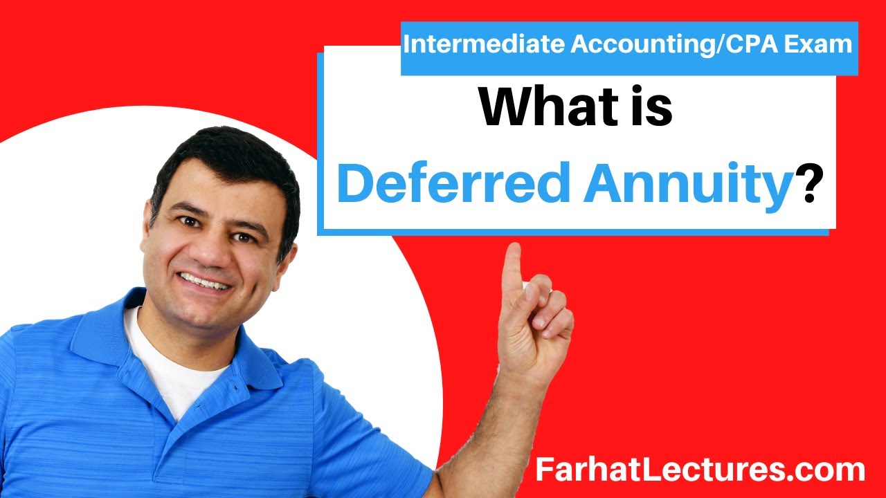 Present Value of a Deferred Annuity - YouTube