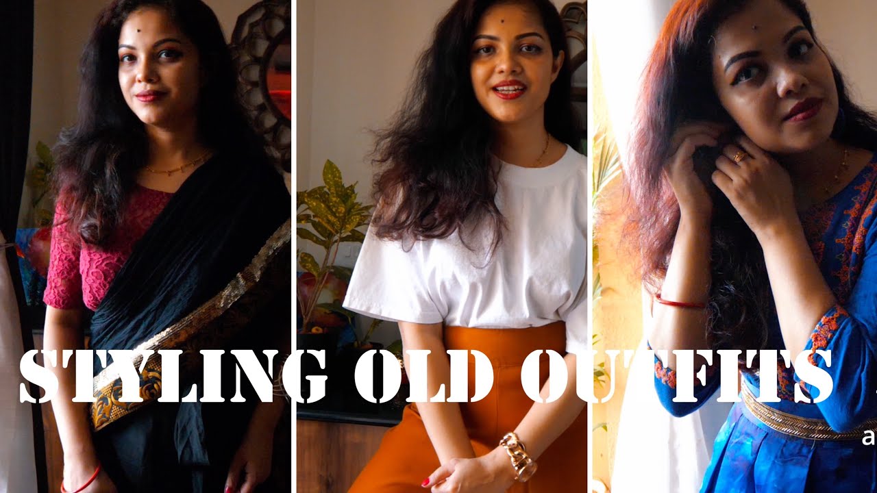 STYLING OLD OUTDATED OUTFITS 🥰 - YouTube