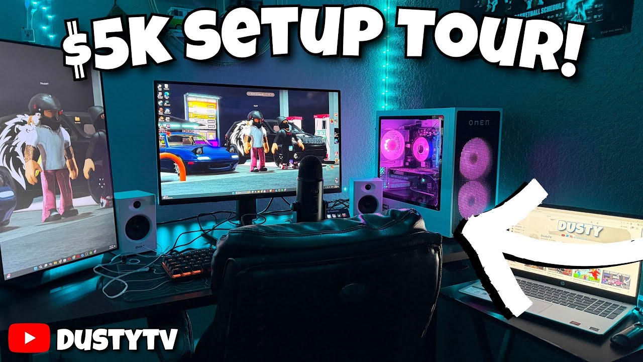 My Insane $5,000 Gaming Setup!!! - YouTube