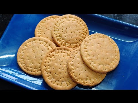 Homemade Marie Biscuit Recipe - YouTube