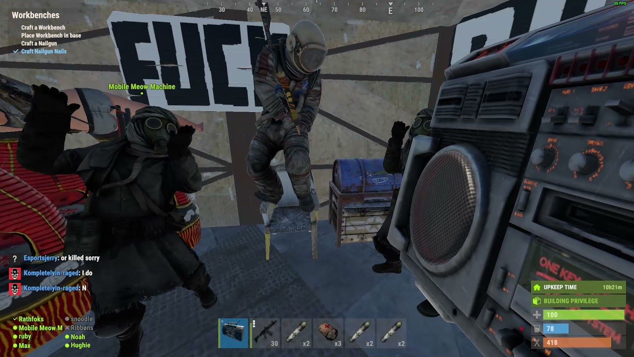 When you rust nomad with your best mates - YouTube