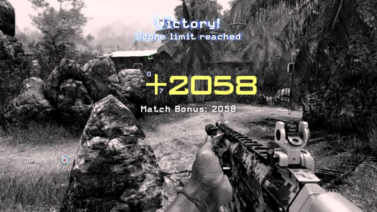 CALL OF DUTY MW3 THROWBACK SLIGHT WORK - YouTube