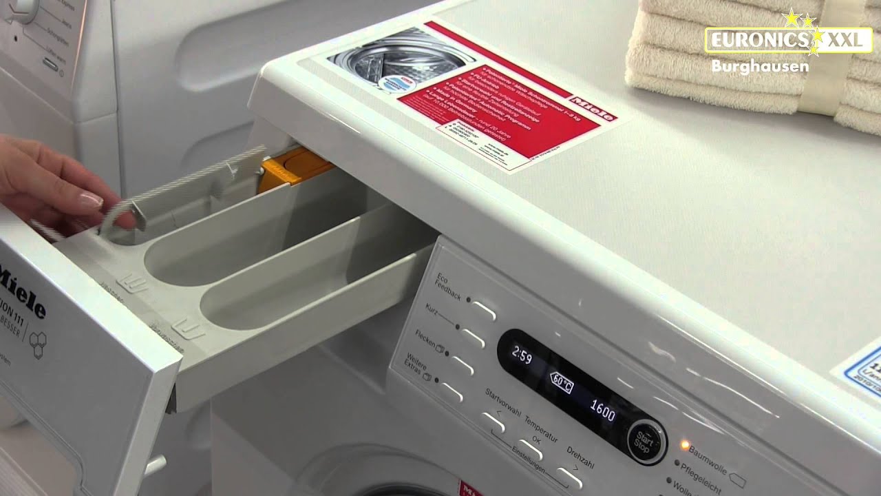 Euronics XXL Burghausen - Miele W5873 im Detail - YouTube