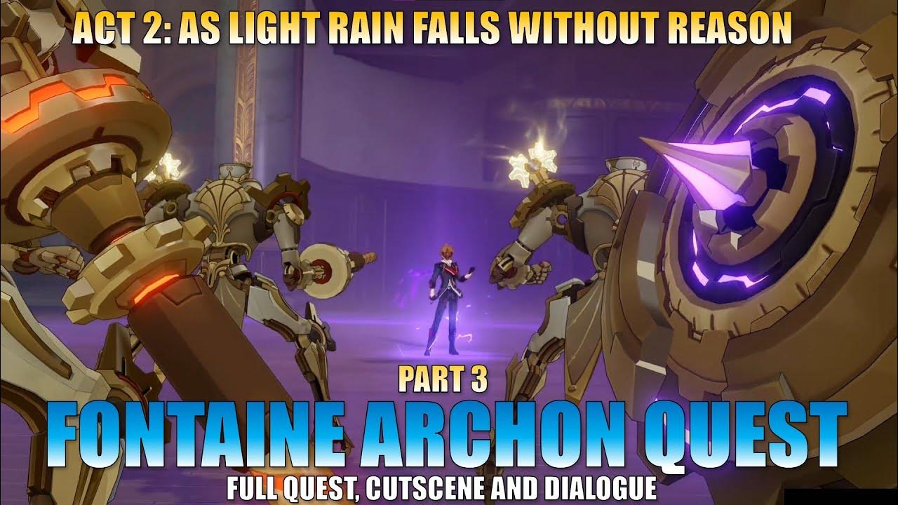 Childe is... Still Guilty | Fontaine Archon Quest Act 2 Part 3 [Genshin Impact v4.0] - YouTube