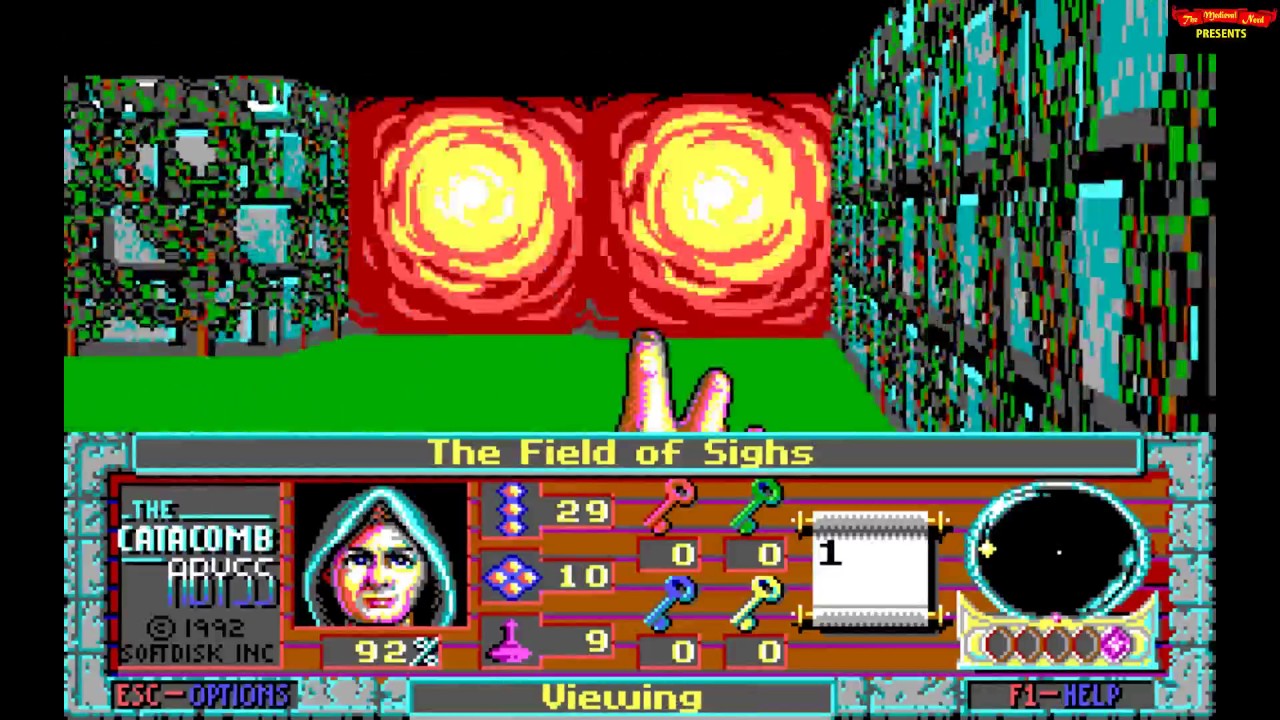 Catacomb Abyss (1991) - DOS Gameplay Video (PC MS-DOS) - YouTube