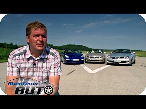 Sportliche Zweisitzer im Check BMW Z4 vs. Porsche Boxter vs. Mercedes SLK - Abenteuer Auto