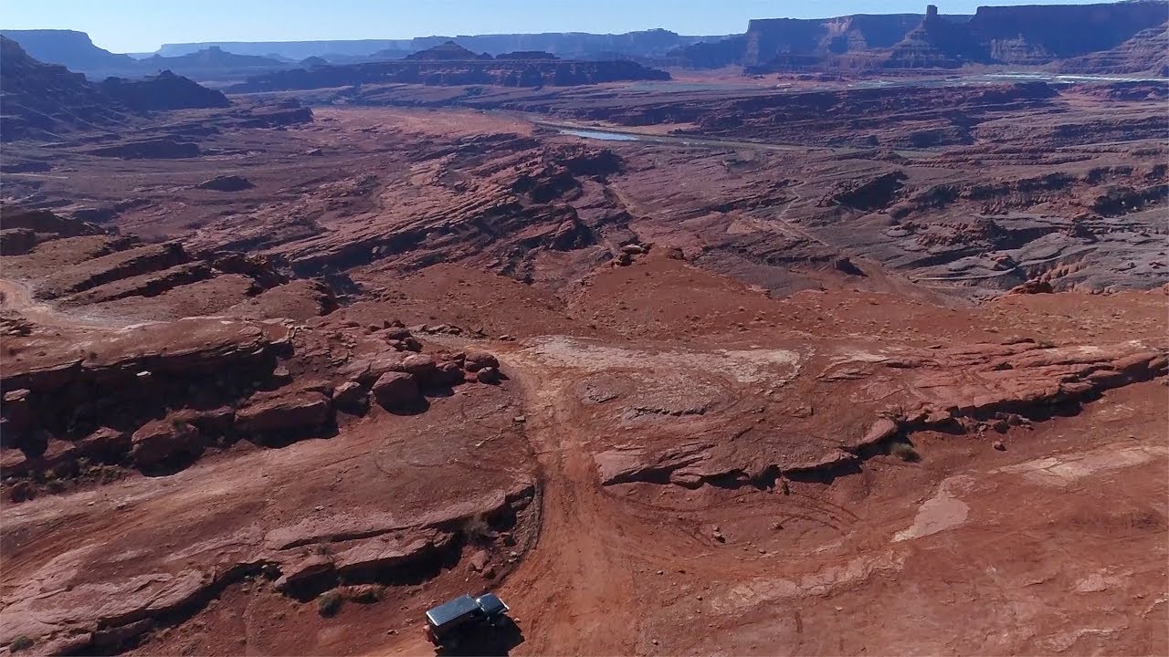 Moab Jeep 4x4 Trail | Chicken Corners | Phantom4 Pro - YouTube
