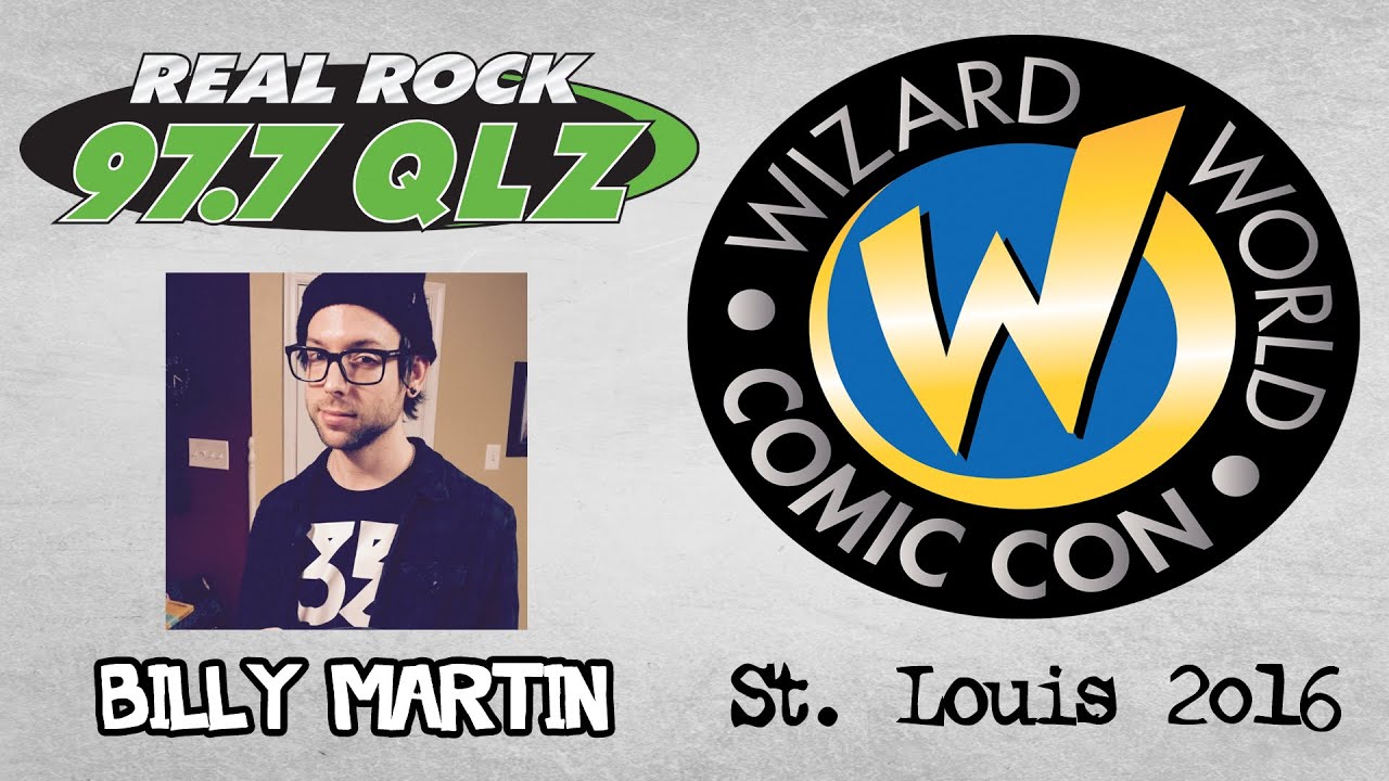 Wizard World St. Louis 2016 - Billy Martin - YouTube
