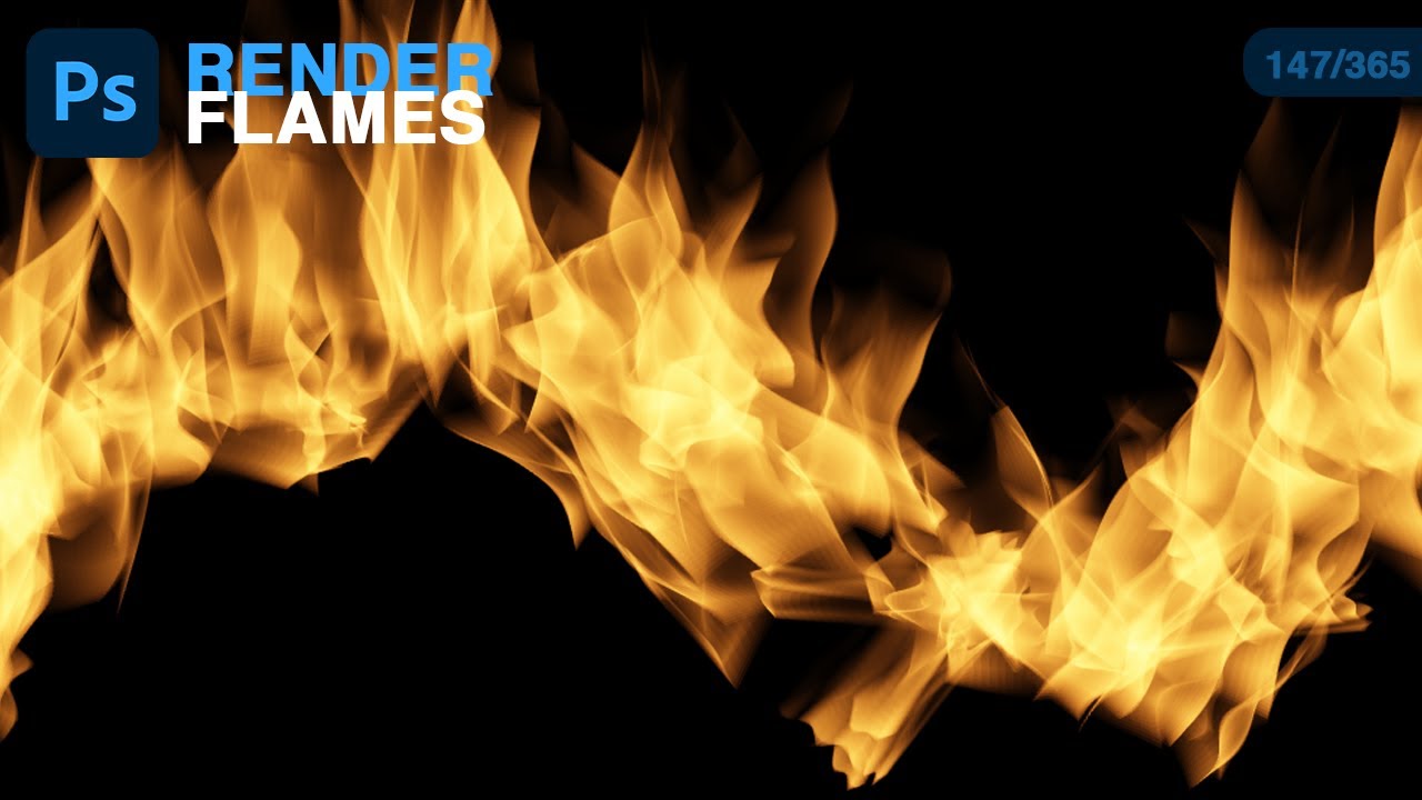 How to Render Flames in Photoshop - YouTube