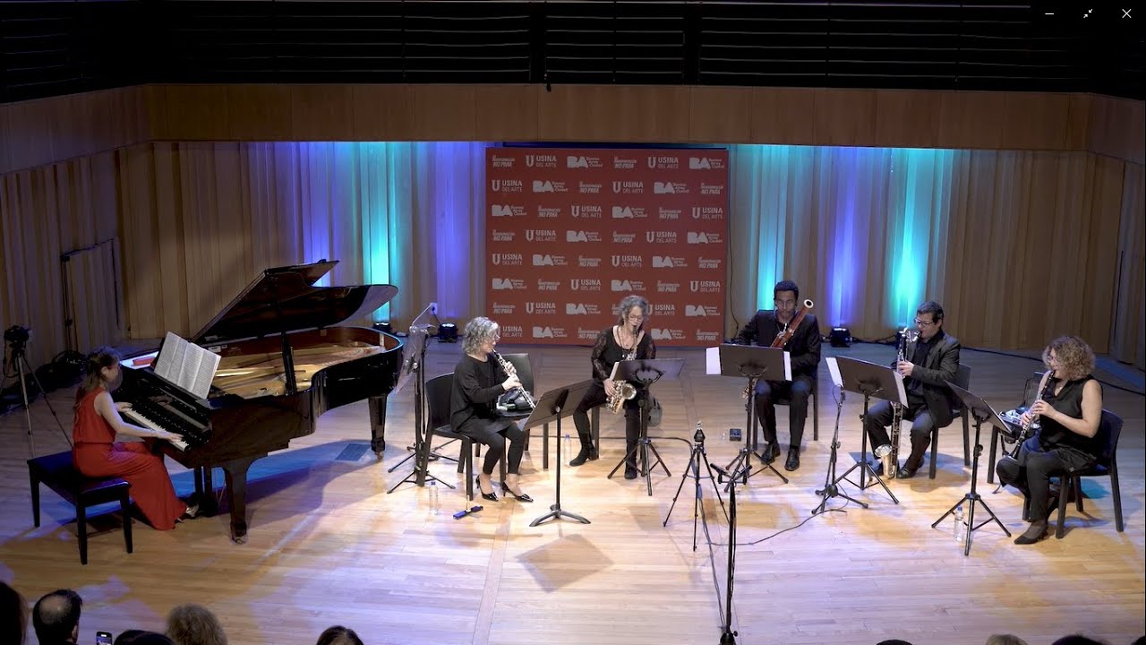 Astor Piazzolla " Primavera porteña". Torre7 Ensamble & Lorena Eckell - YouTube