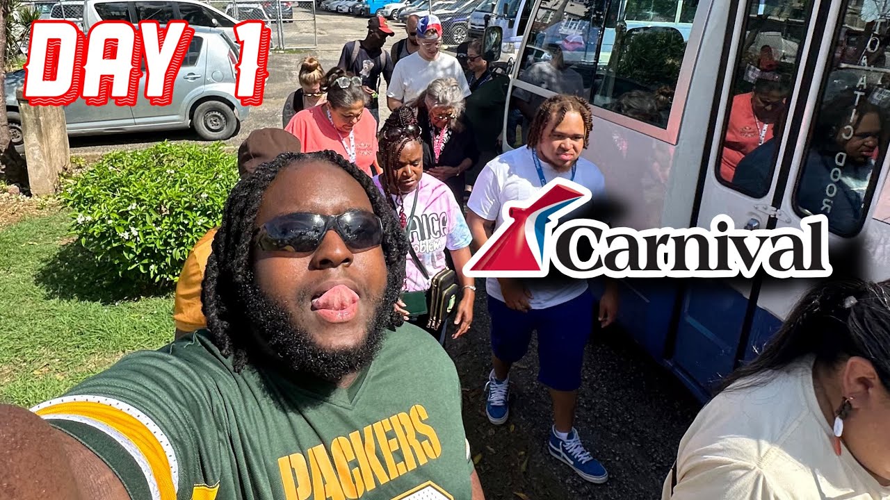 FIRST TIME ON A CARNIVAL CRUISE!!! DAY 1 VLOG - YouTube