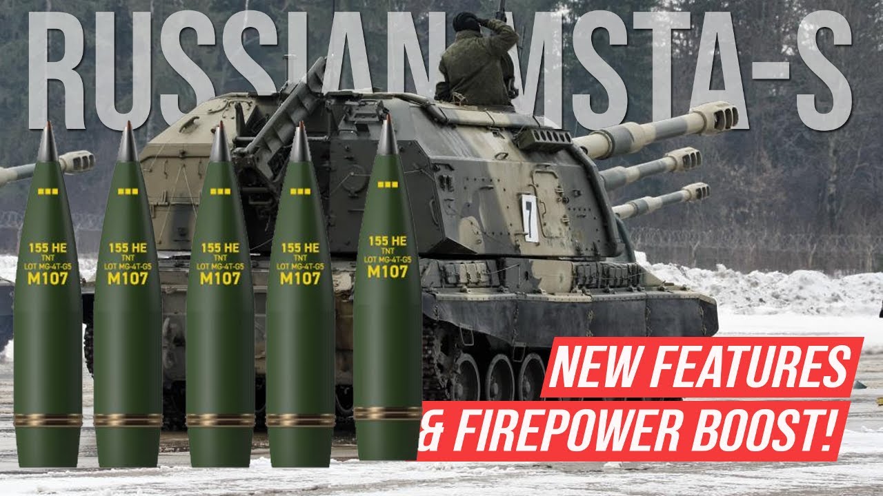 Russia's 2S19 Msta-S Howitzer Upgrade Revealed: New Features ...