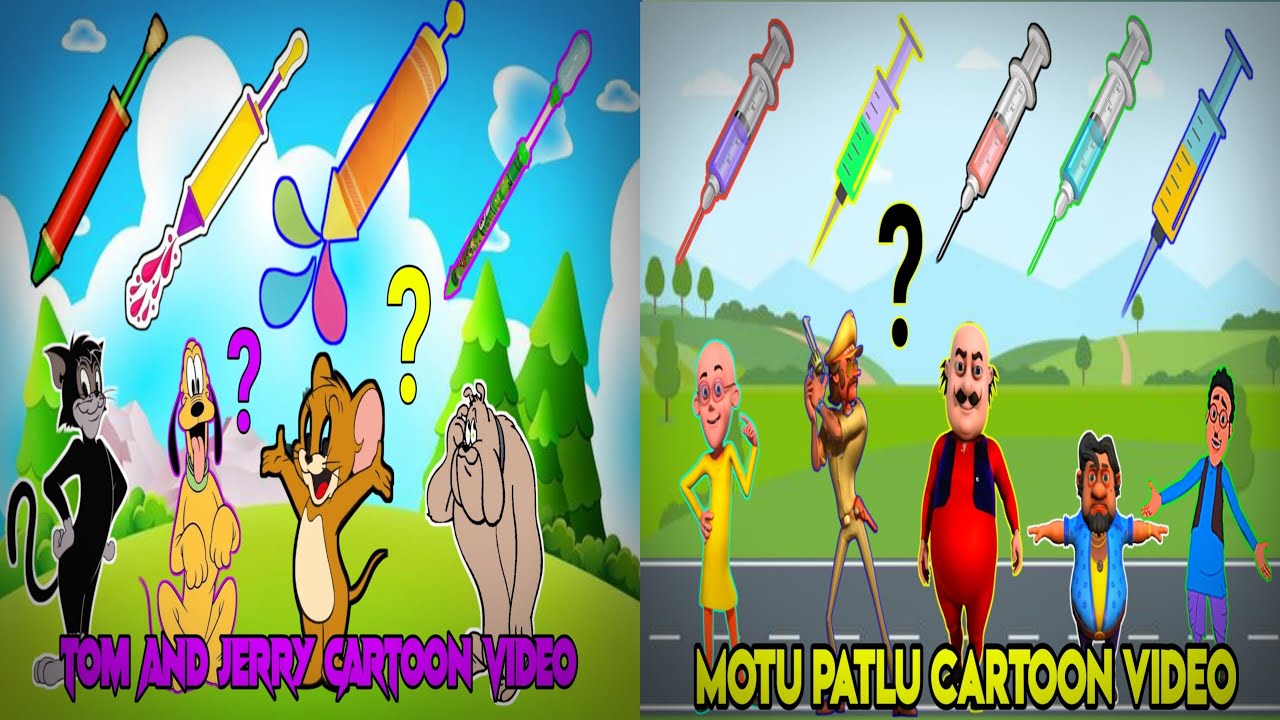 Motu Patalu cartoon video 🆚 Tom and Jerry cartoon video - YouTube