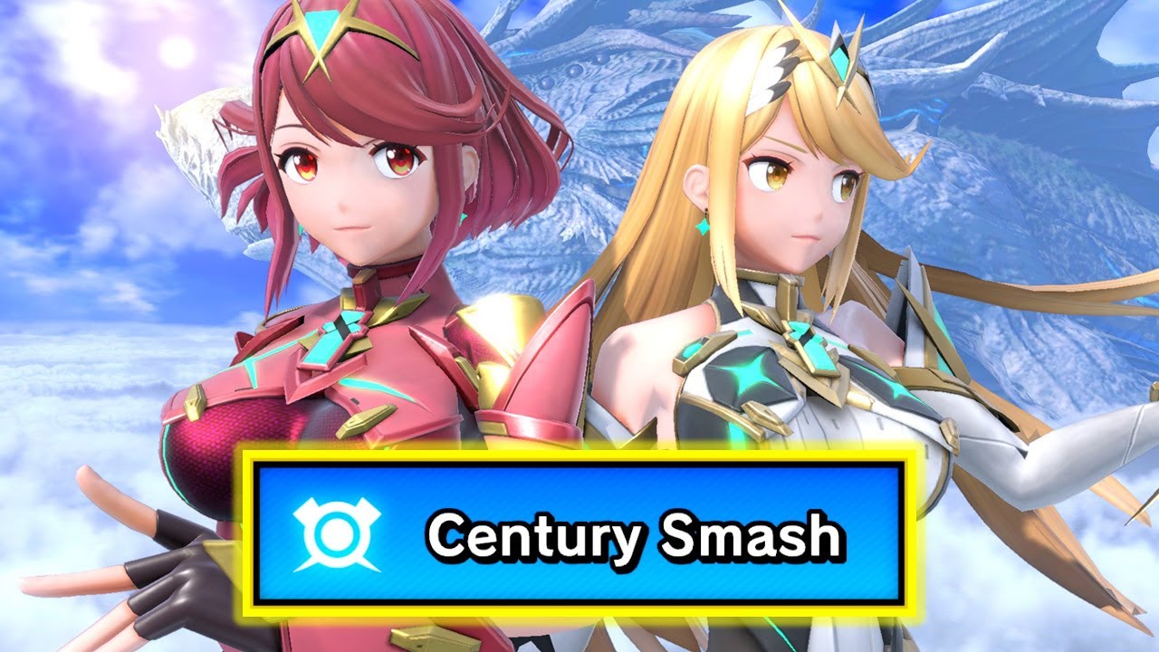 Pyra & Mythra vs. 100 Mii Fighters - Century Smash - Super Smash Bros ...