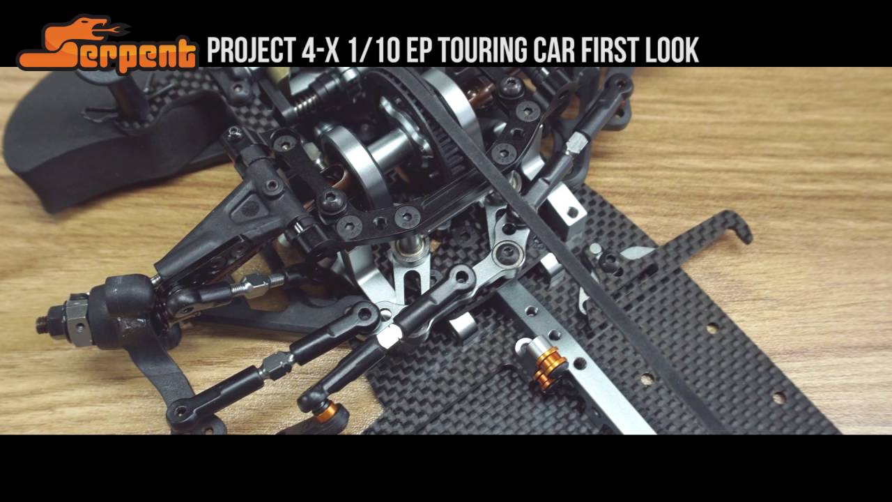 Serpent Project 4 X 1/10 EP Touring Car First Look - YouTube