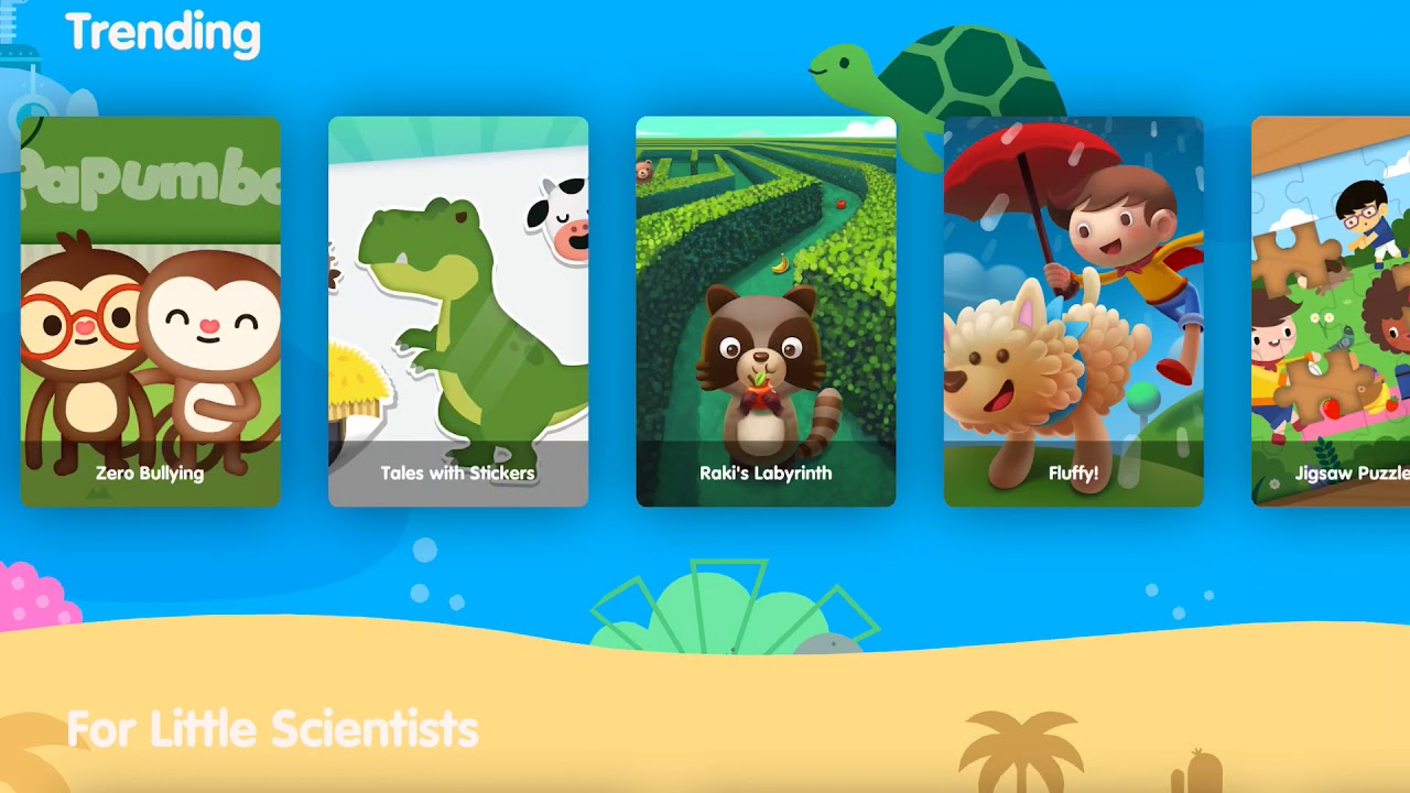 Papumba Academy ABC Games A-E - YouTube