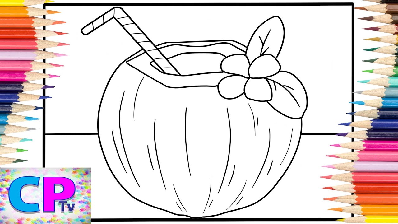 Fresh Coconut Water/Coconut Coloring Pages/Diviners - Change (feat ...