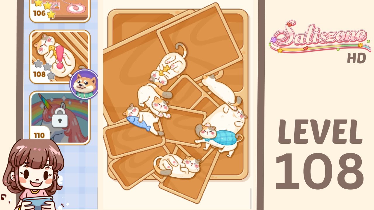 Satiszone Level 108 Solution Walkthrough - YouTube