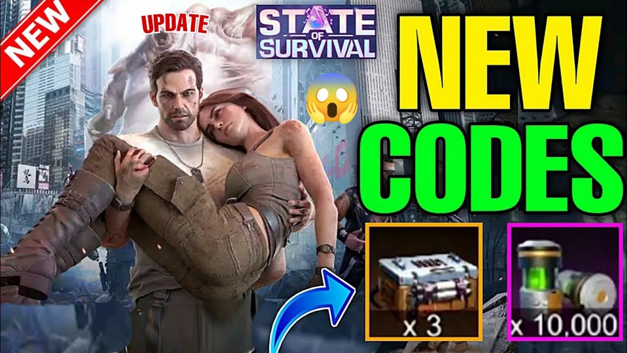 NEW REDEEM CODES - STATE OF SURVIVAL GIFT CODES 2025 - STATE OF ...