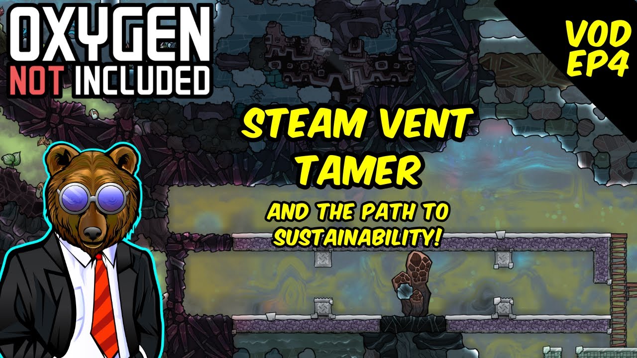 🔴Can a German Engineer build a STEAM VENT TAMER? Oxygen Not Included ...