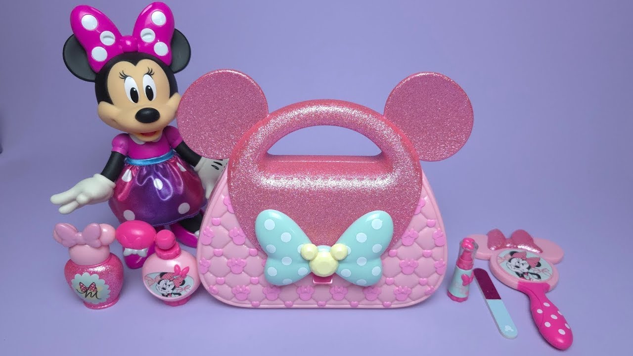Disney Minnie Mouse Beauty Salon Set Satisfying with Unboxing ...