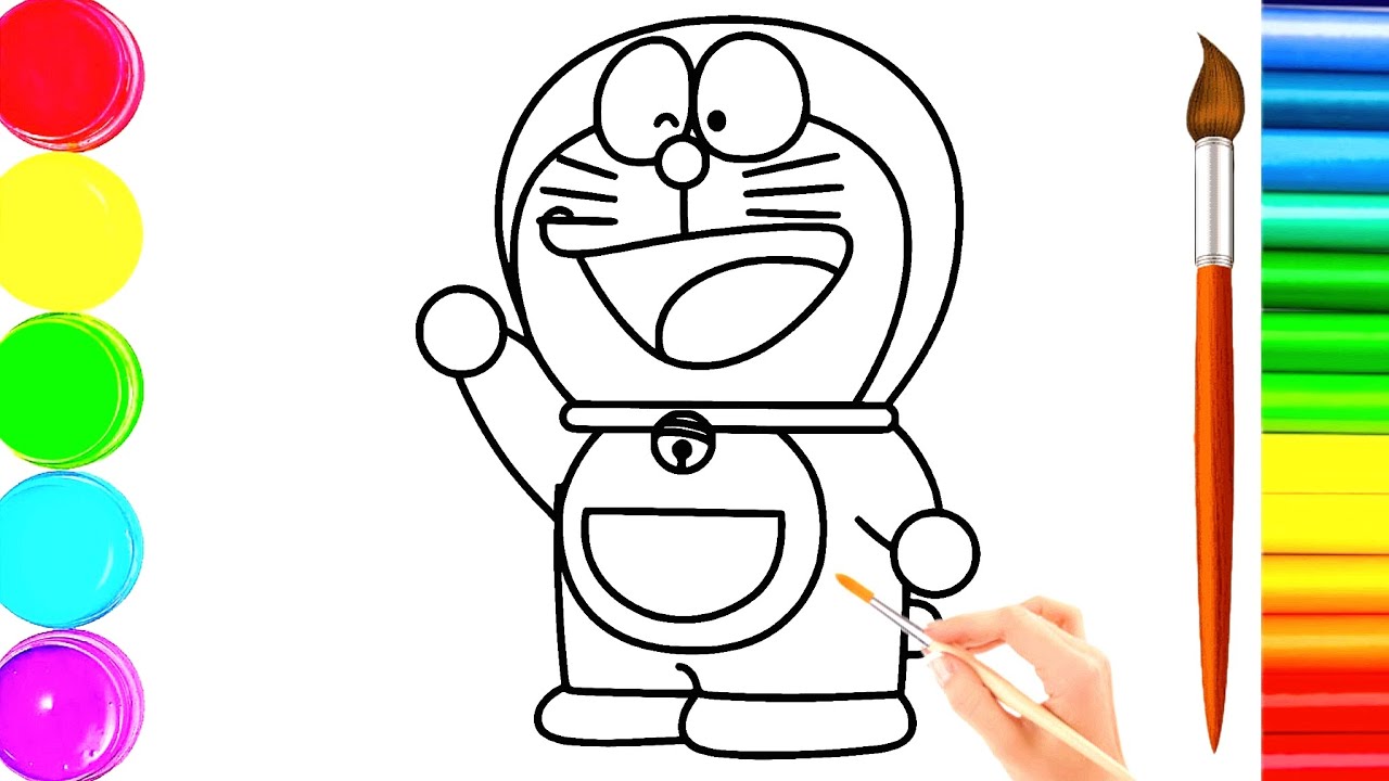 Doraemon Drawing Easy| Doraemon Drawing | Drawing For kids #doraemon ...