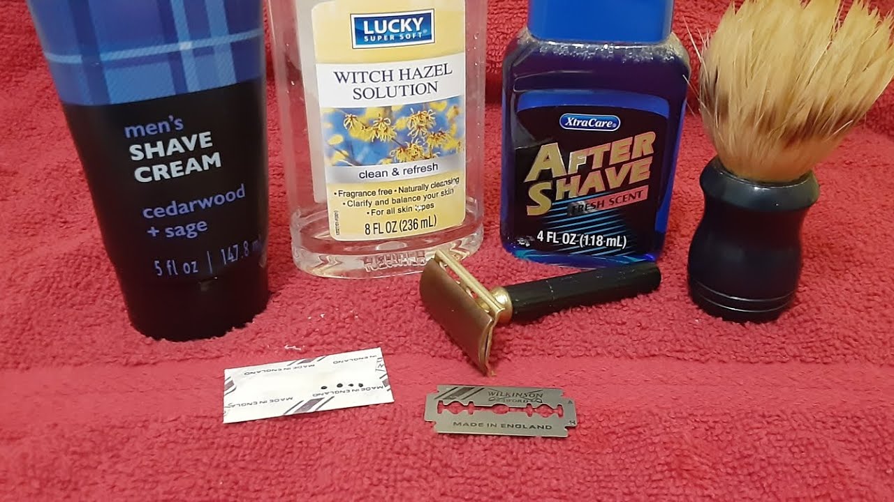 Gillette Fat Handle Contract Tech Shave - YouTube