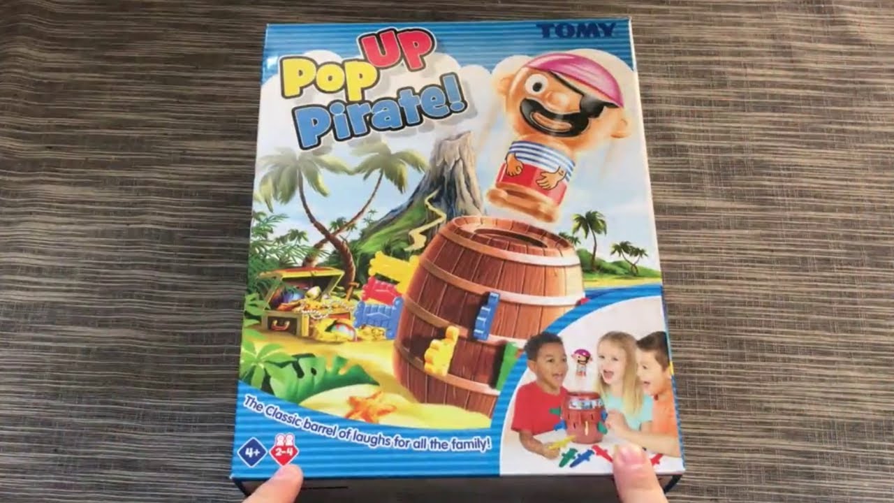 TOMY Pop Up Pirate Classic Board Game - Chatpat fm - YouTube