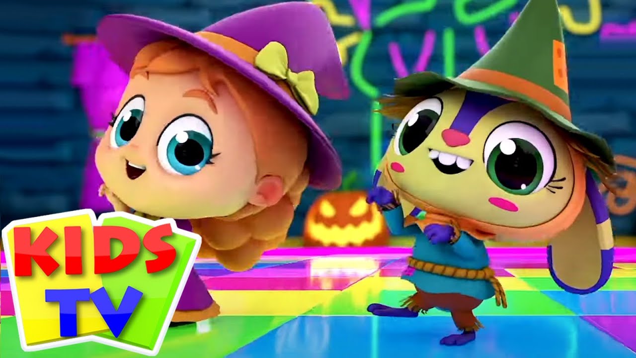 Monster Dance Party Song, राक्षस नृत्य पार्टी, Halloween Songs and ...