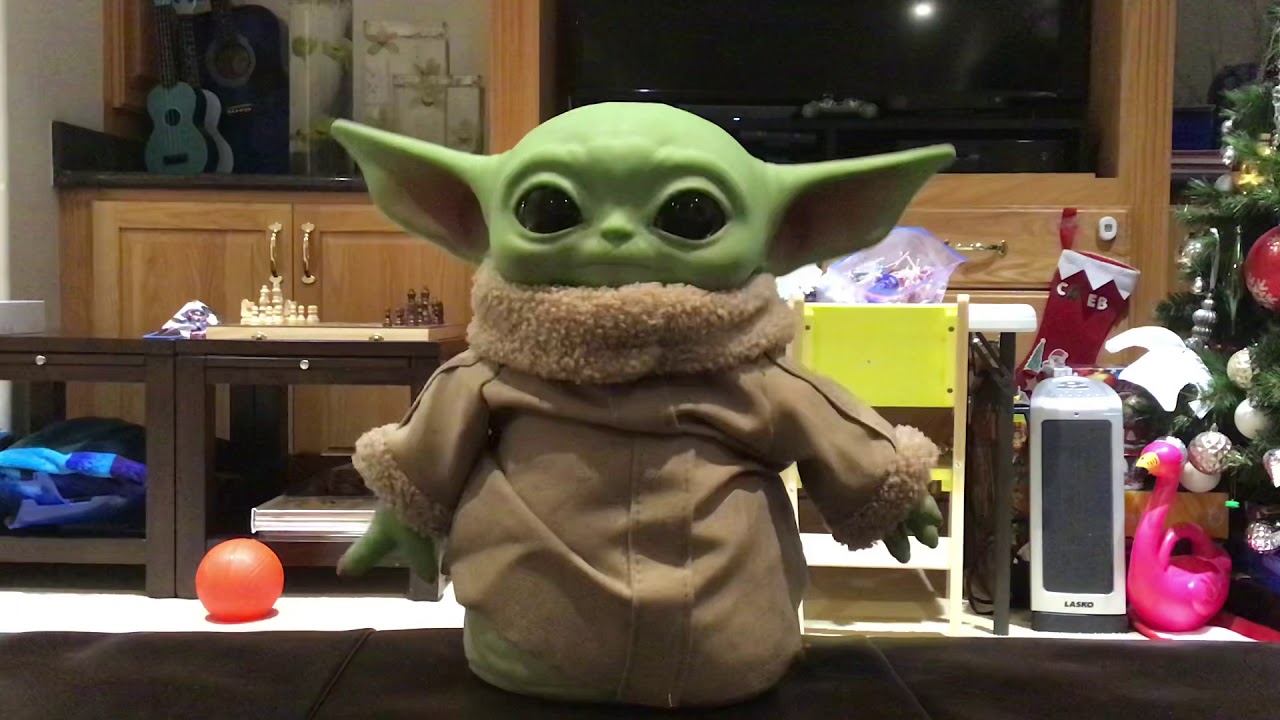 Baby Yoda Grogu dancing - Drake - Gods Plan - YouTube