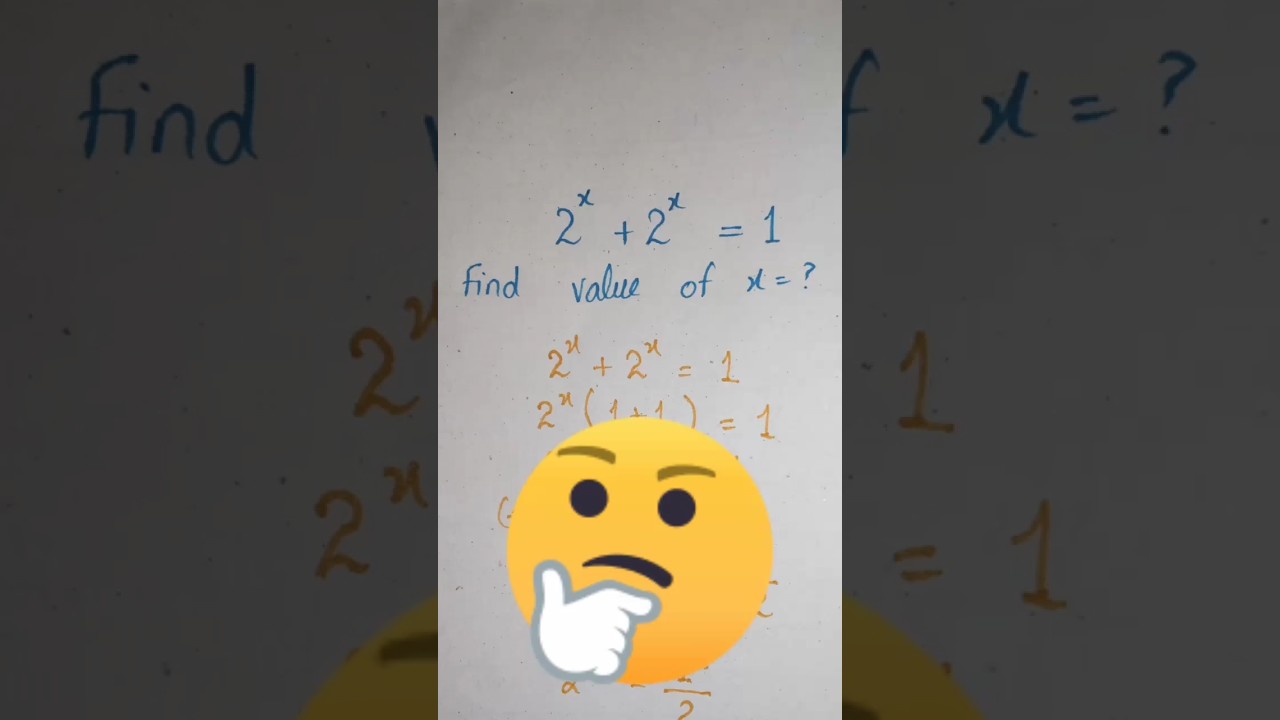 Exponential equation/ Fun with maths/ math is magic #maths #exponential ...