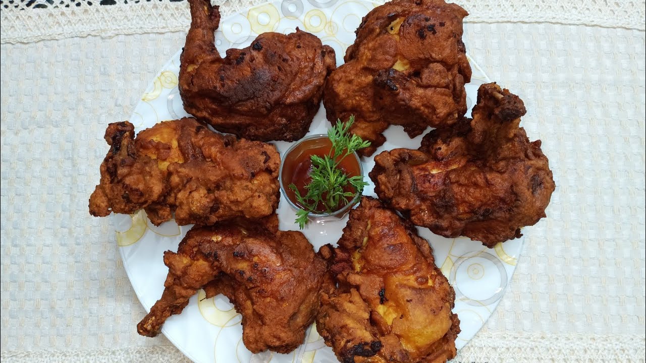 Bangladeshi Chinese Style Fried Chicken | Deshi Chicken Fry Recipe ...