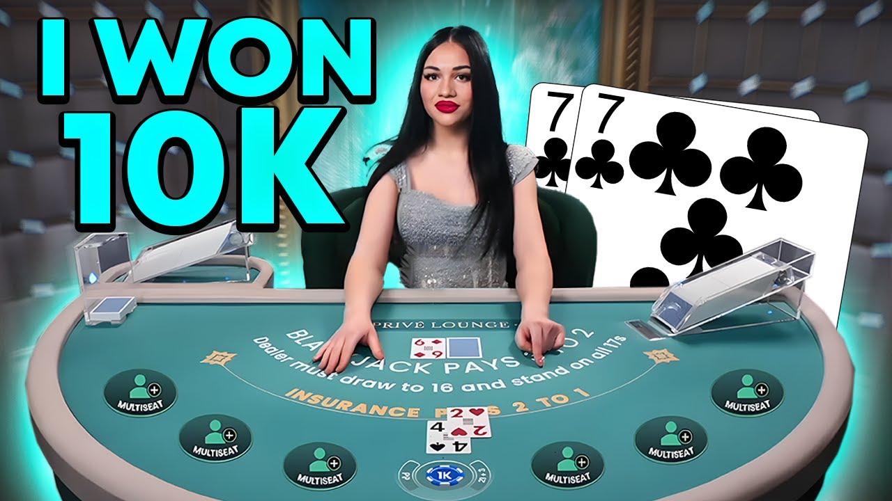 MY BIGGEST WIN SESSION ON BLACKJACK! - YouTube