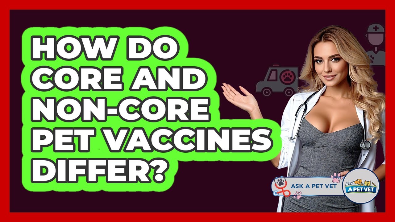 How Do Core And Non-core Pet Vaccines Differ? - Ask A Pet Vet - YouTube