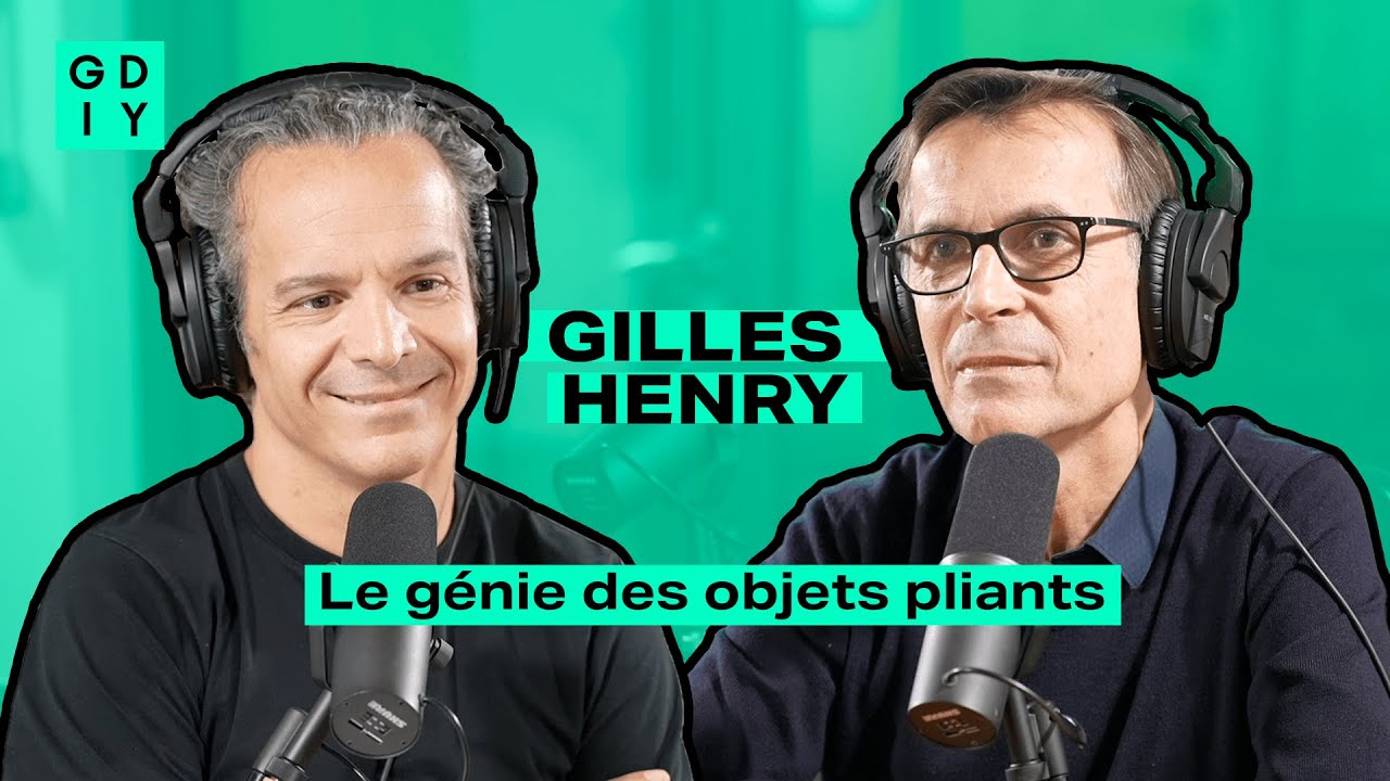 Le génie des objets pliants, Gilles Henry (La poussette YOYO & Bastille Cycles) - YouTube